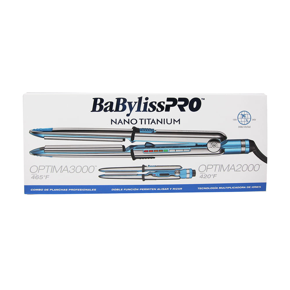 Kit Plancha optima 3000 + plancha optima mini 2000 - Sally Beauty